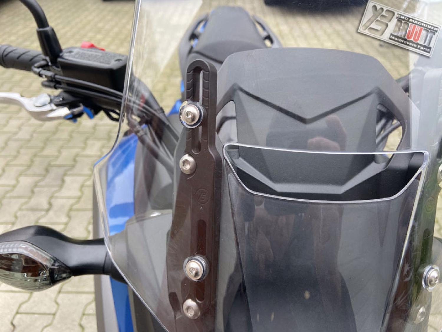 BRUUDT CNC Machined Special Parts - BRUUDT Windscreen Adjusters for the ...